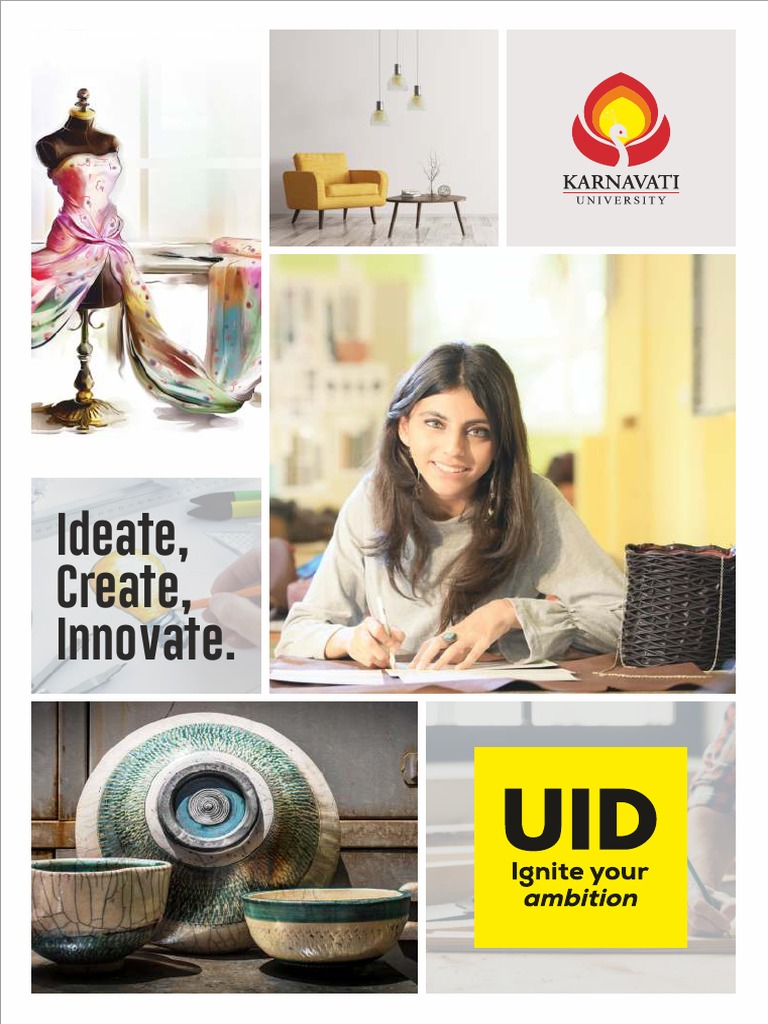 Unitedworld Institute of Design Brochure | PDF | International Student ...