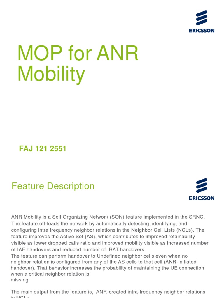 Mop - Anr Mobility - Faj 121 2551 | PDF | Telecommunications ...