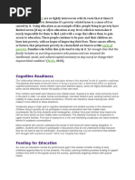 English SBA | PDF | Poverty | Poverty & Homelessness