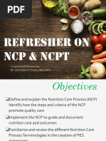 NCP IDNT Diagnosis-Etiology Matrix | PDF | Nutrition | Diet & Nutrition