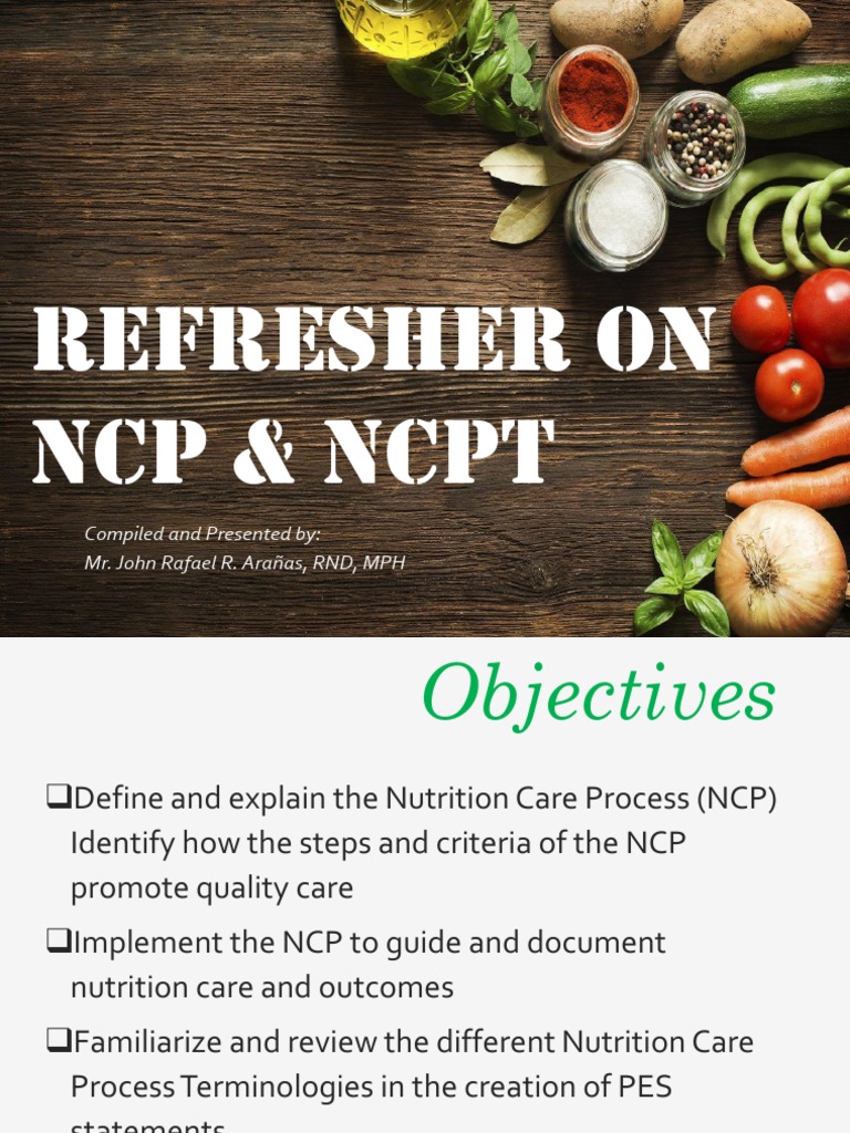 Nutrition Care Process | PDF | Nutrition | Diet & Nutrition