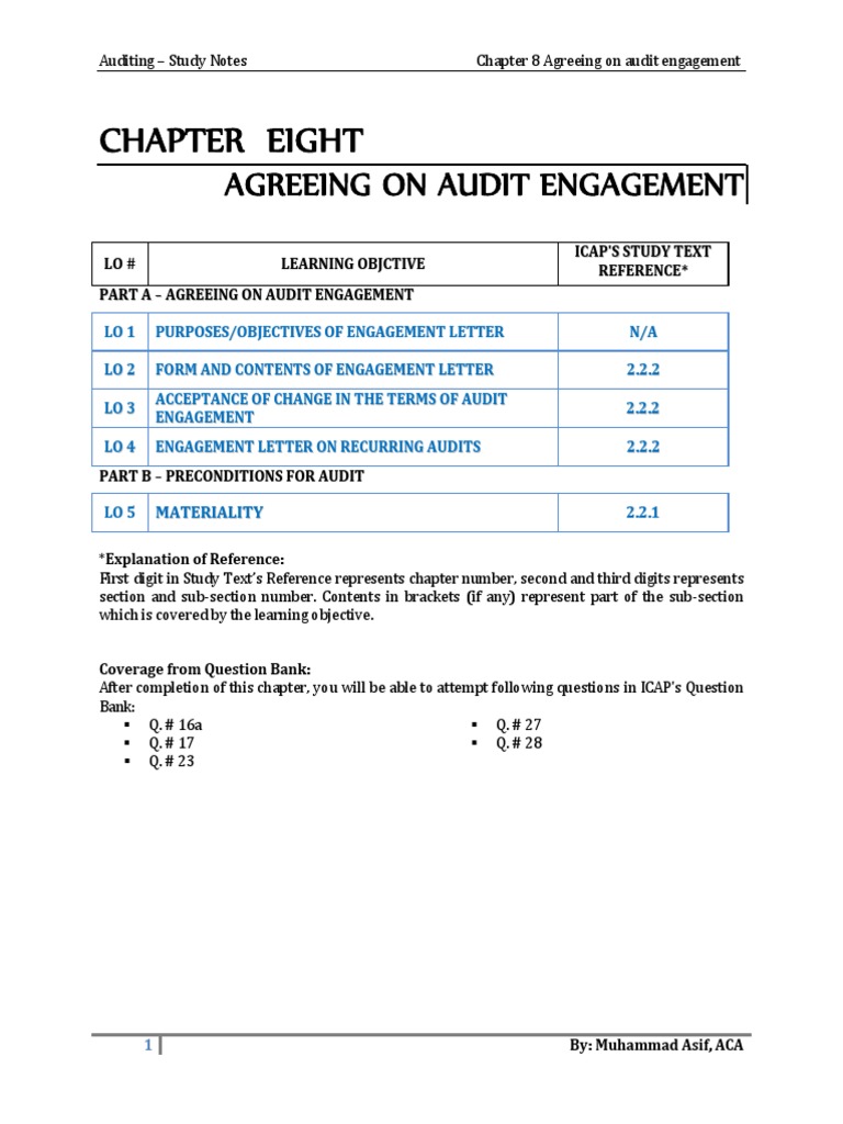 Preliminary Engagement Activities | PDF | Auditor's Report | Financial ...
