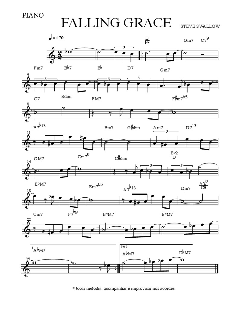 Falling Grace Piano | PDF