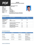 RESUME | PDF | Merchant Navy | Transport