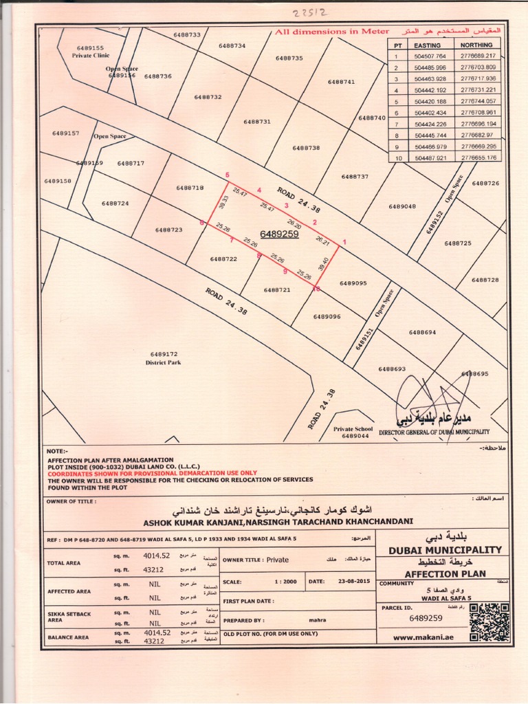 Affection Plan | PDF