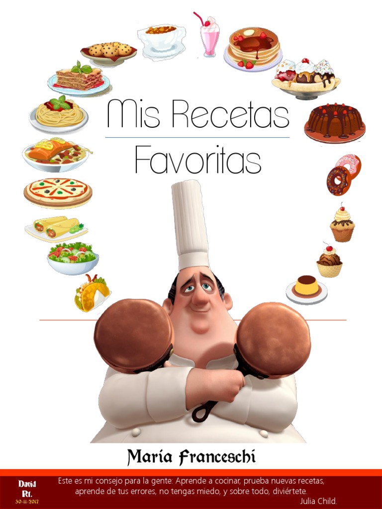 Mis Recetas Favoritas PDF | PDF | Queso | Salsa