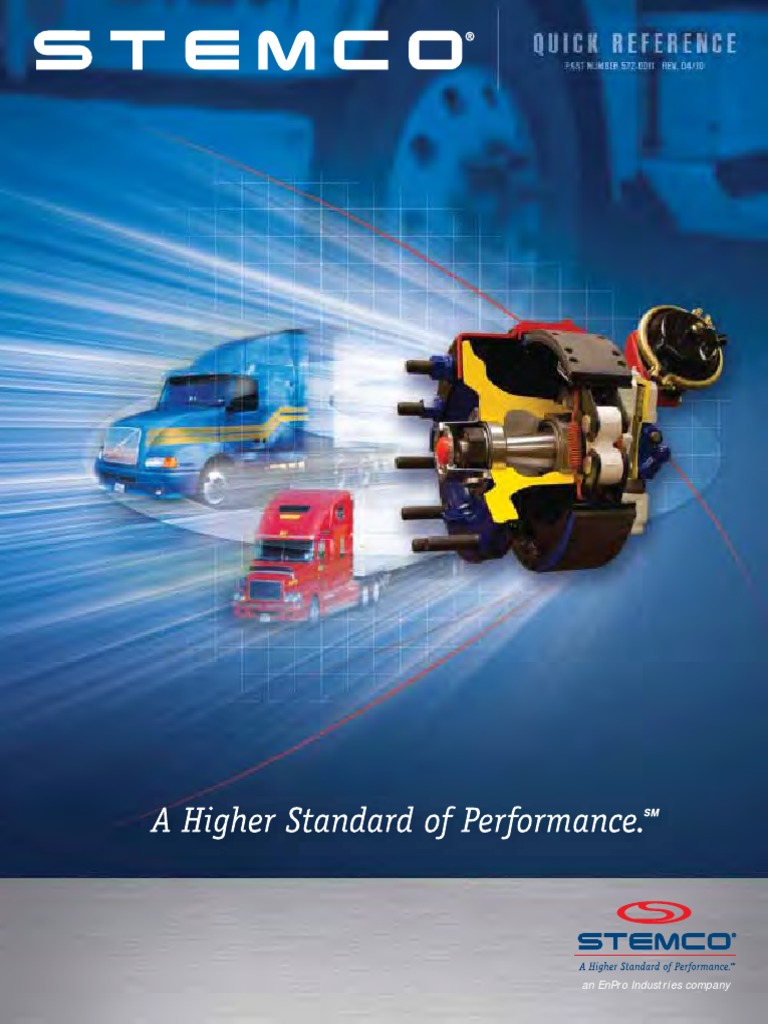 Catalogo de Referencia Rapida Stemco | PDF | Bearing (Mechanical) | Axle