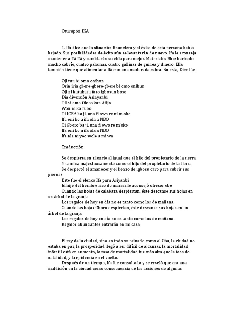 12 Oturupon Ika Ingles | PDF | Religión y creencia