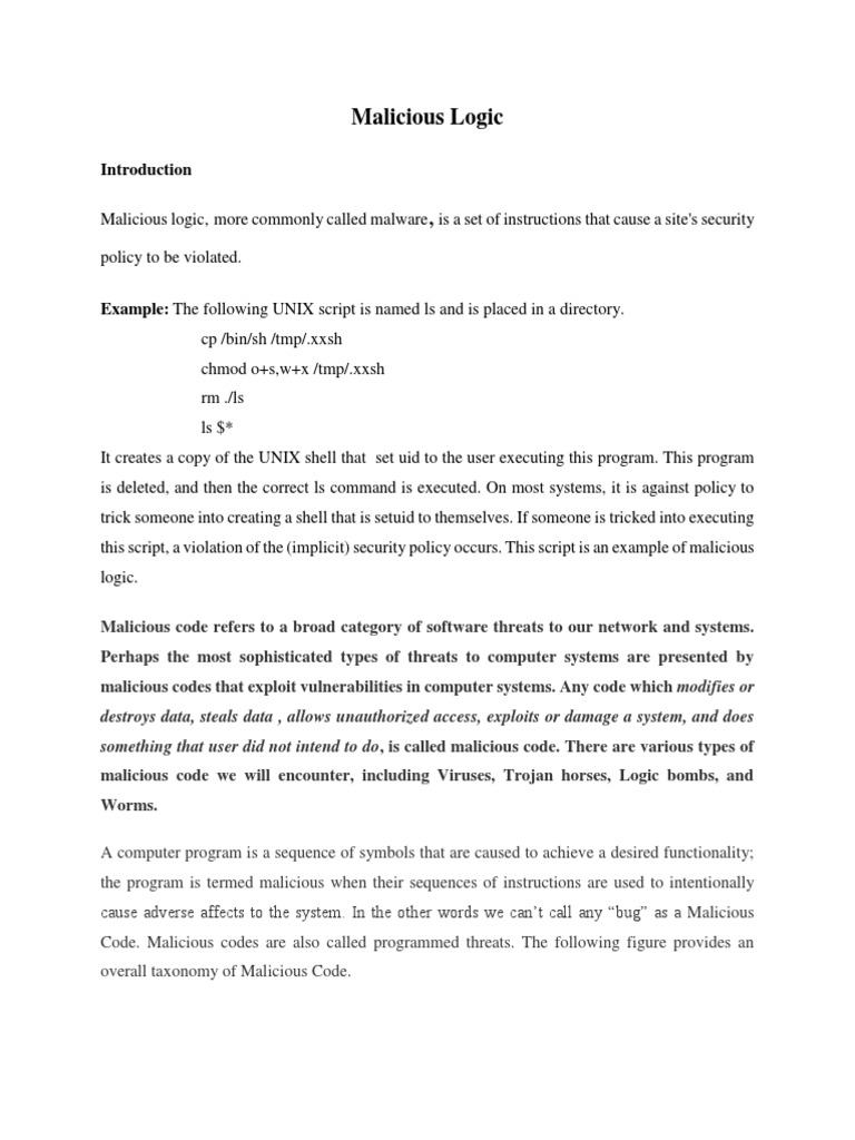 Chapter6 Malicious Programs and Protection | PDF | Antivirus Software ...