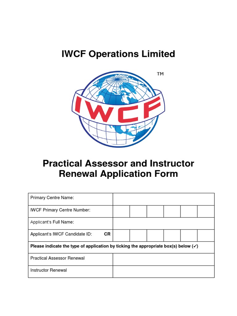 AC-0024 Instructor Application Form | PDF | Personally Identifiable ...
