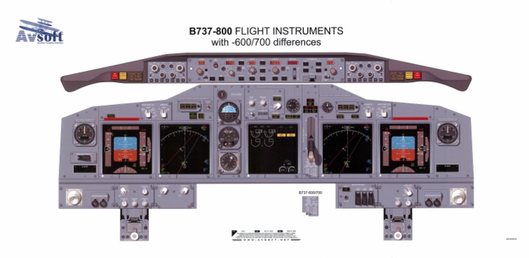 b737-800 Flight Instruments