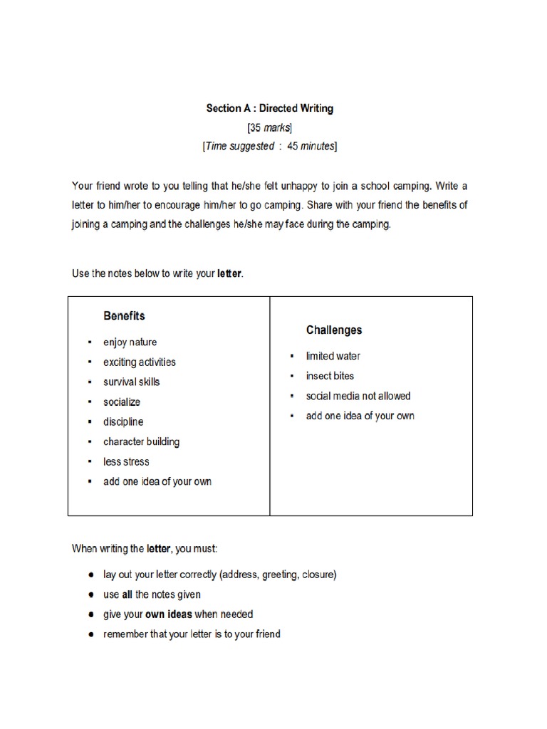 Informal Letter | PDF