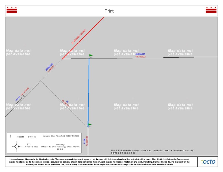 DC GIS Map Usage Disclaimer | PDF