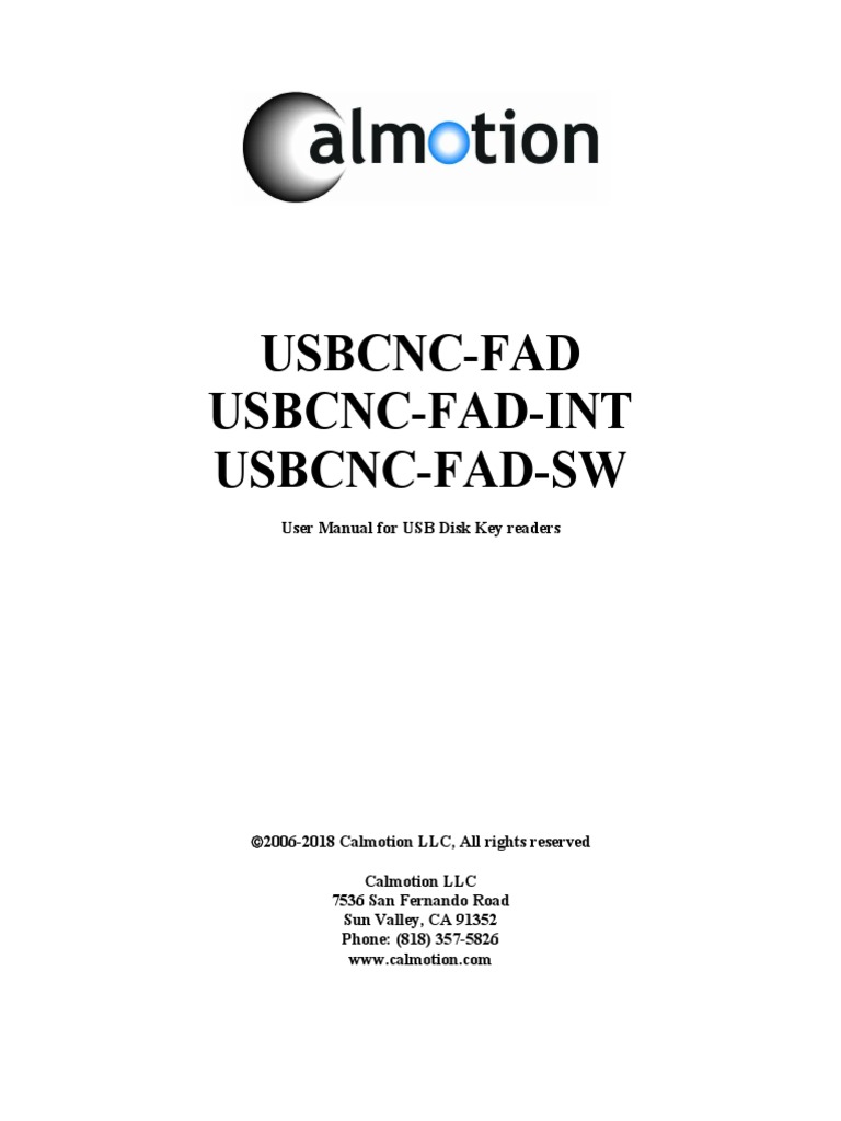 Calmotion Usb CNC | PDF | Filename | Computer File