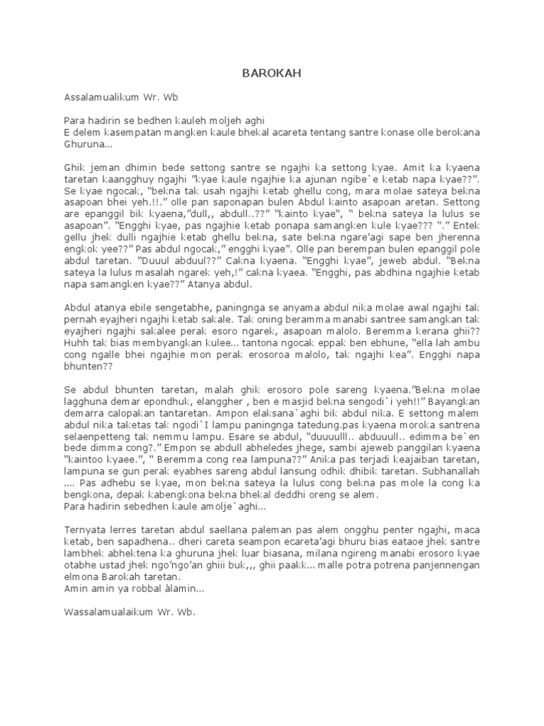 Barokah | PDF