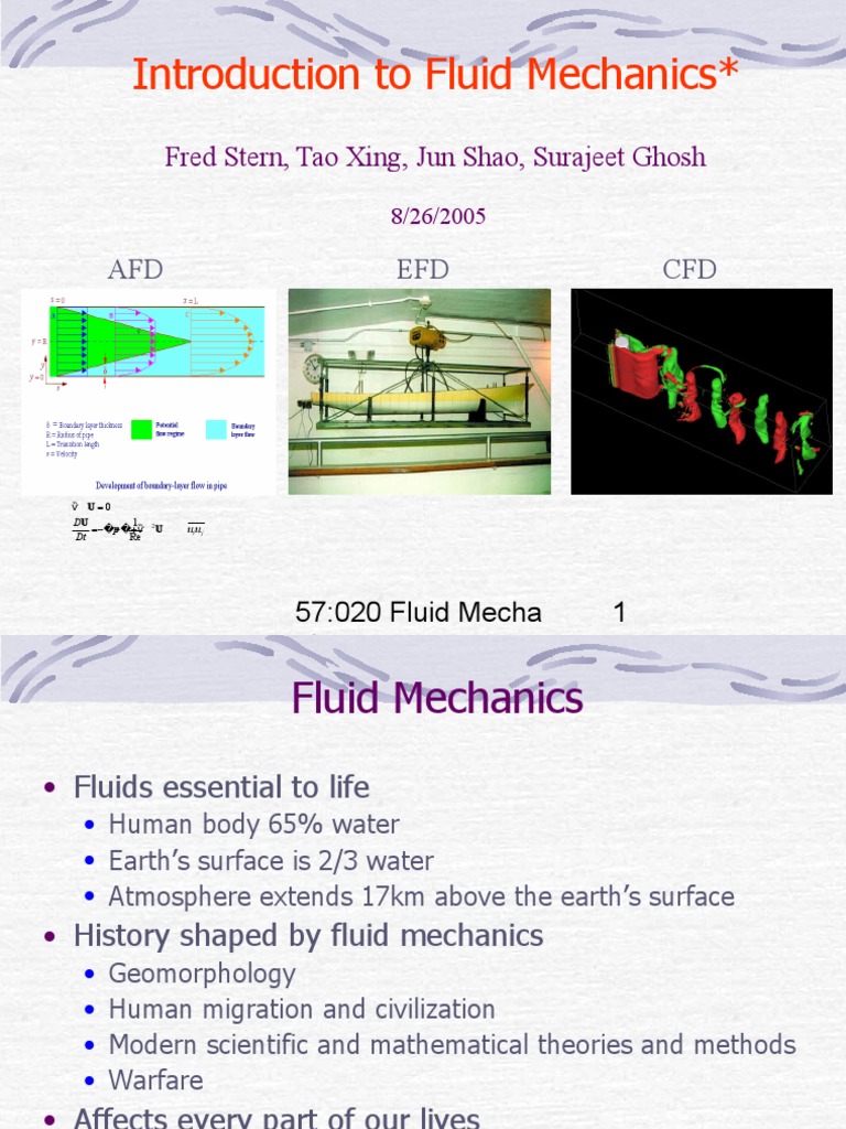 Fluid Dynamics | PDF | Fluid Dynamics | Computational Fluid Dynamics