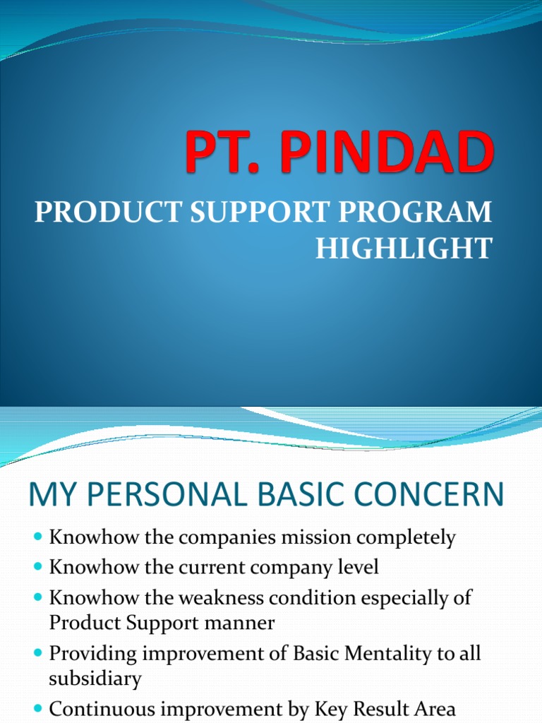 Product Support Program Highlight | Download Free PDF | Sales | Marketing