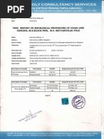 Ashirvad Pipes Pvt. LTD., Bangalore: Test Report of CPVC Pipes As Per ...