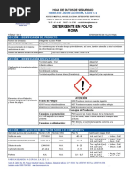 Ficha de Seguridad del Herbicida Salvo | PDF | Agua | Materiales