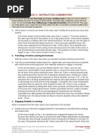 EdTPA PE Sample Task 2 Instrution Commentary | PDF | Learning | Teachers