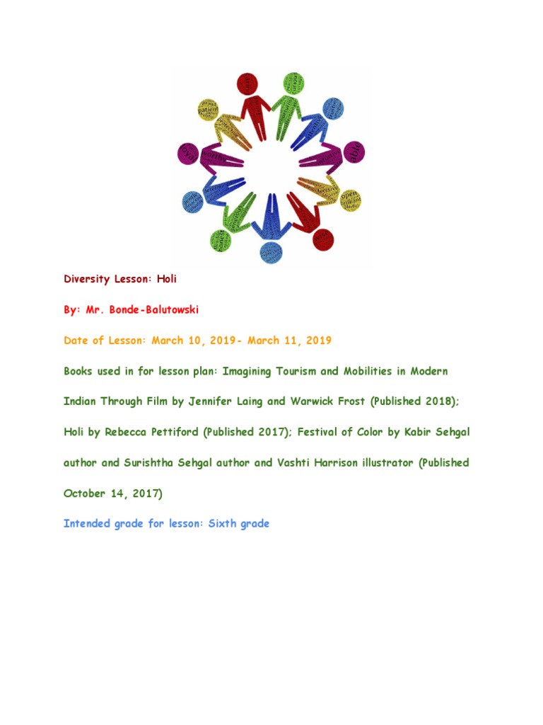 Diversity Lesson 1 | PDF | Cognition | Communication