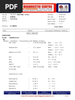 LIVER PROFILE LFT Test Report Format Example Sample Template Drlogy Lab ...