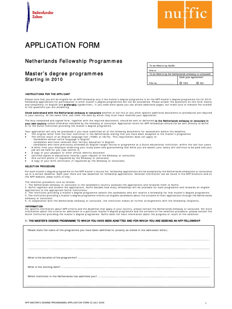 A21f10 Ma Application Form 2010 | PDF | Consul (Representative ...