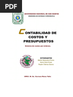 Costeo: Real, Normal y Estándar | PDF | Presupuesto | Planificación