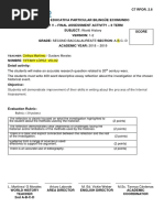 A Level History Aqa NEA Marking TickSheet | PDF | Human Communication