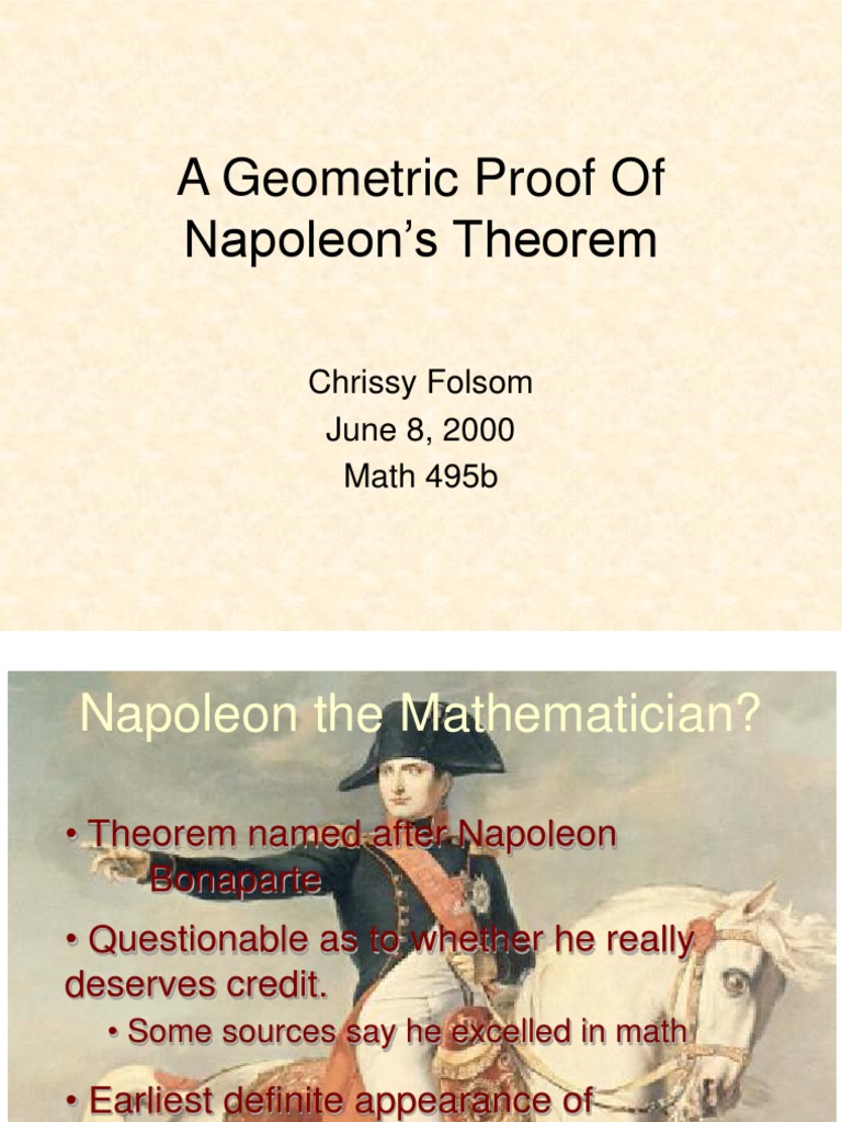 Napoleon | PDF | Triangle | Trigonometric Functions