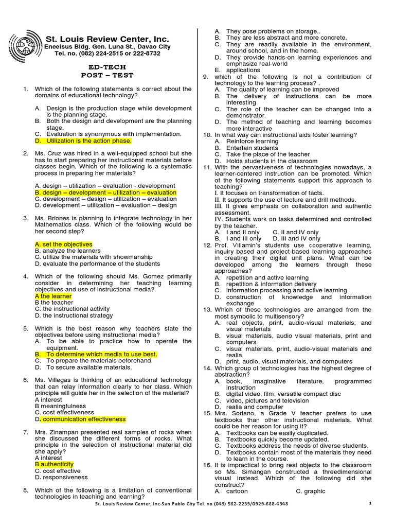 Let Reviewer | PDF | Educational Technology | Multimedia