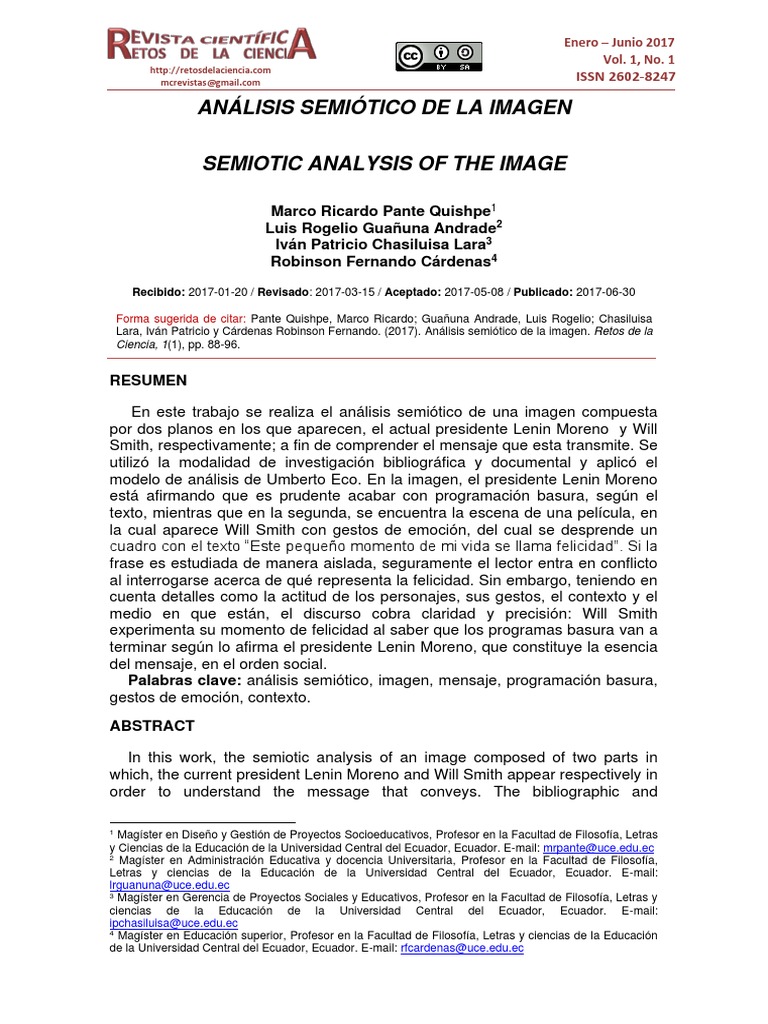 Análisis semiótico de imagen viral | PDF | Imagen | Lingüística