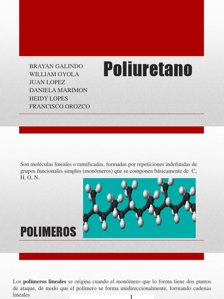 Poliuretano | PDF | Poliuretano | Química