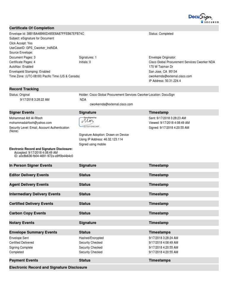 Summary PDF | PDF | Email Address | Signature