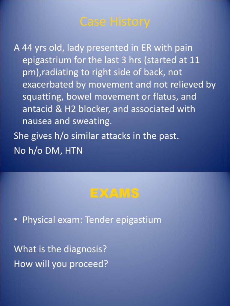 Biliary Colic | PDF | Digestive System | Exocrine System