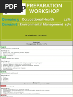 Certified Safety Professionals (CSP) Exam Study Guide | PDF | Test ...