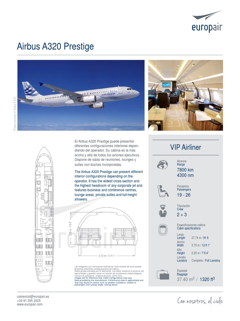 Airbus A320 Prestige | PDF | Aviación | Aeronave