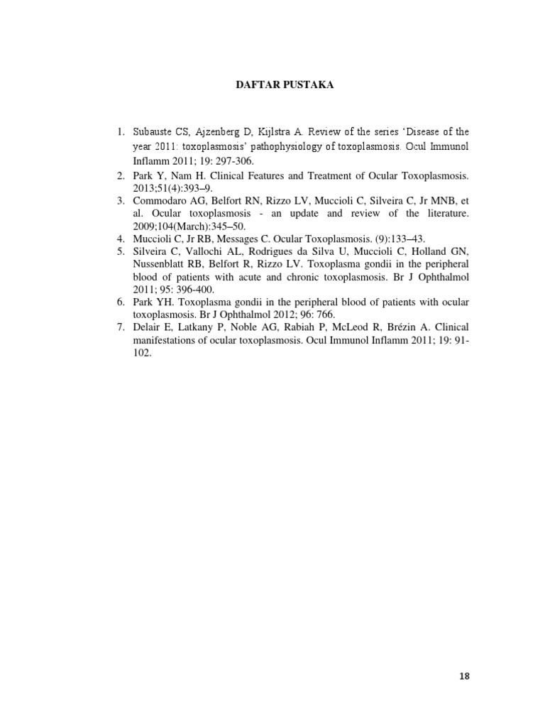 Dapus | PDF | Human Diseases And Disorders | Microbiology