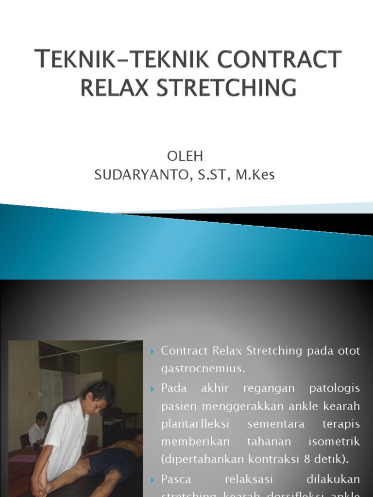 Teknik-Teknik Contract Relax Stretching | PDF