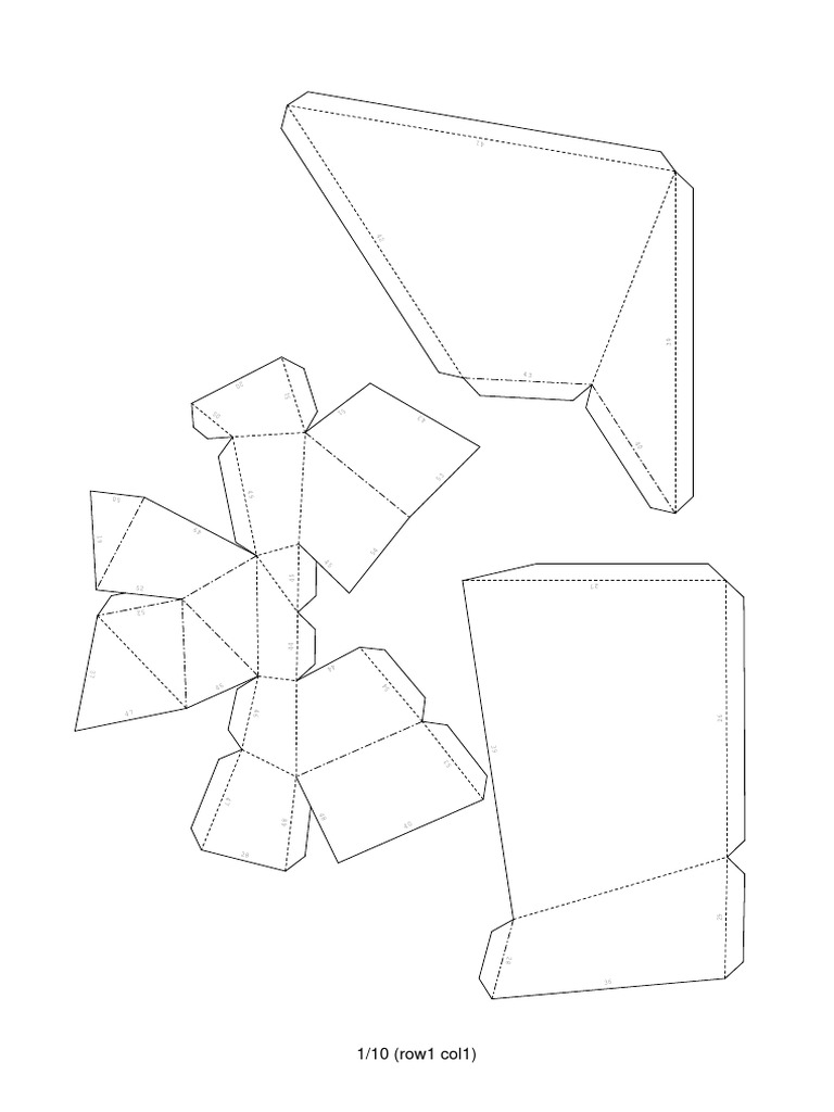 Panda Papercraft Template PDF | PDF | Des sports