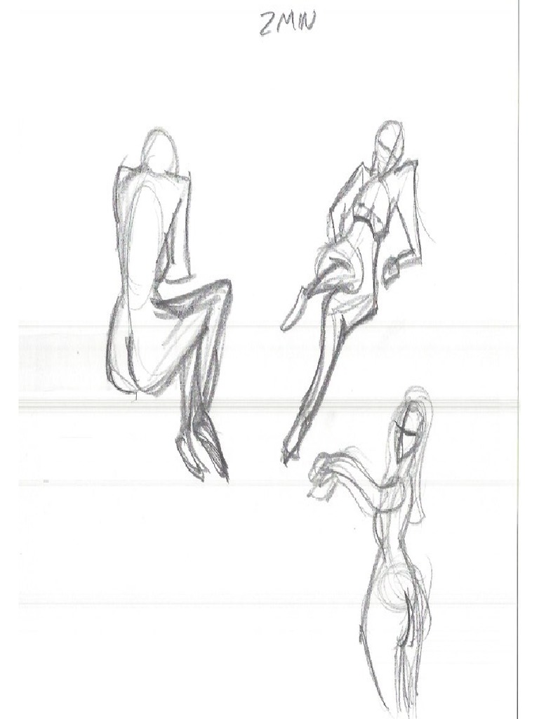 Zachary Hunsinger Proko Gesture Drawings | PDF