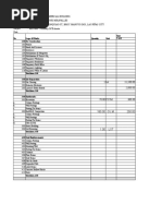 Sample Bid Tabulation Sheet Template | PDF