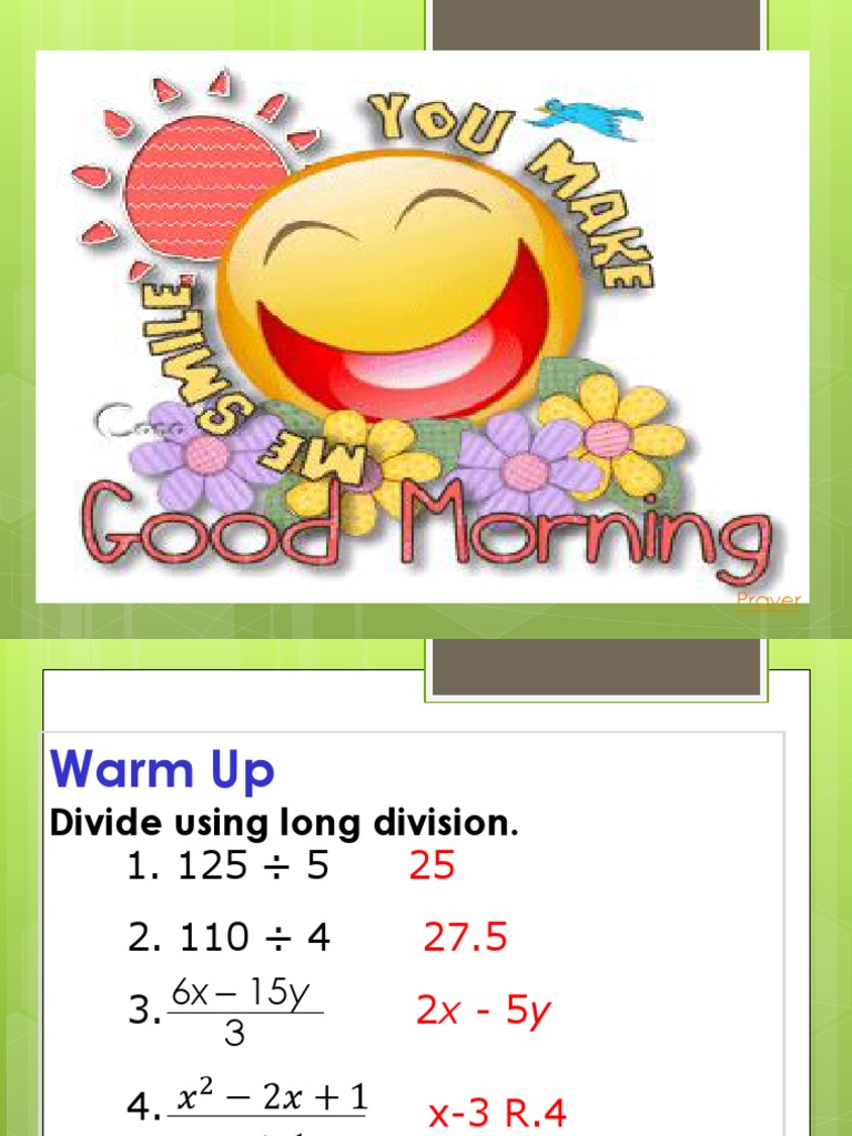 Synthetic Division | PDF | Division (Mathematics) | Numerical Analysis
