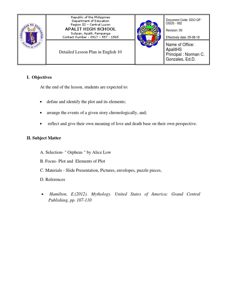 DLP 10 | PDF | Orpheus | Hades