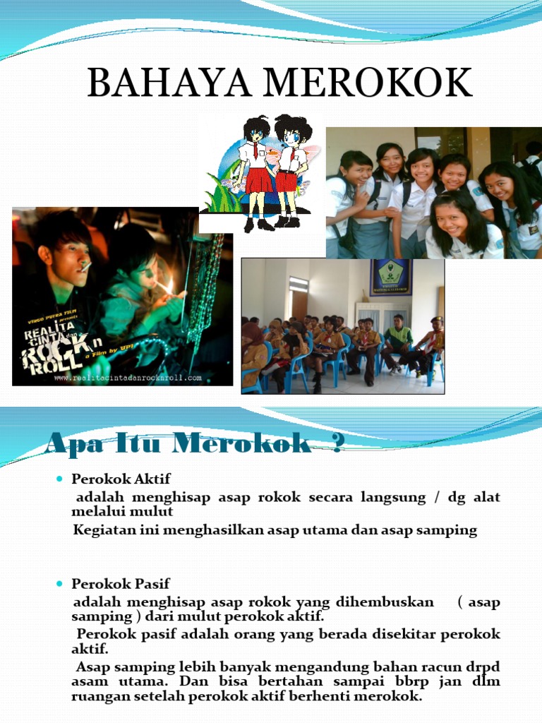 Materi Bahaya Merokok Pdf