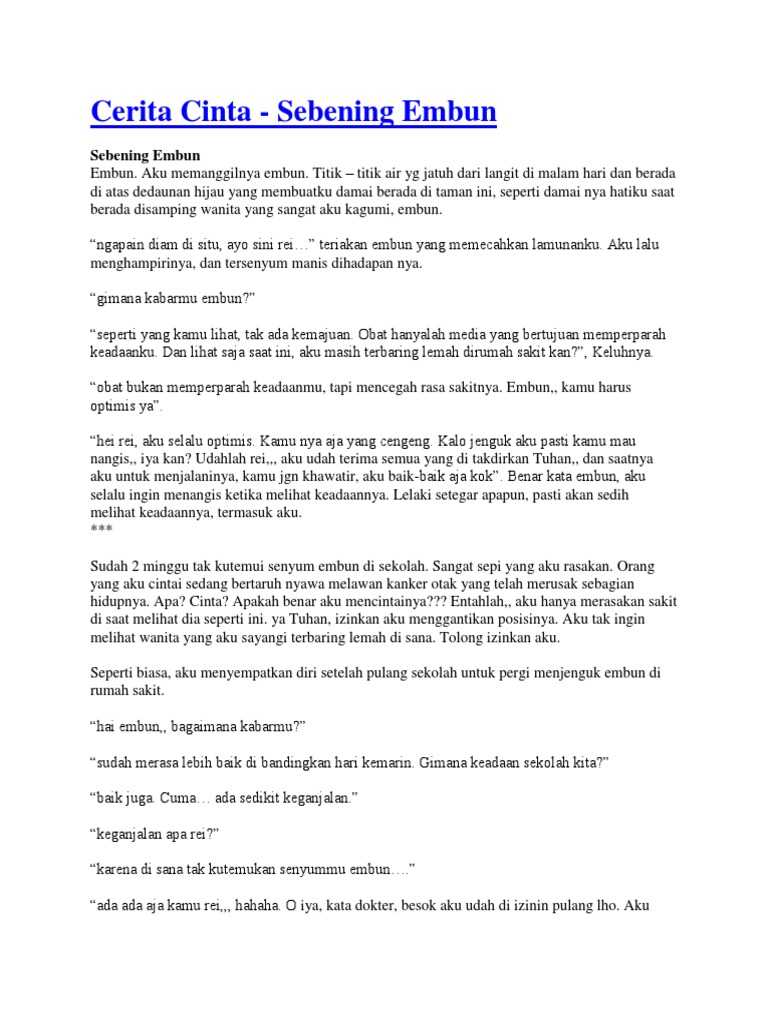 Sebening Embun | PDF