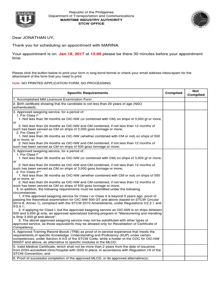Instruction Form | PDF | Business