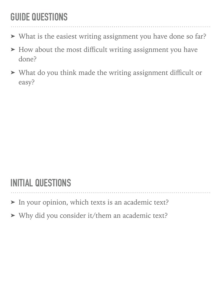 Eapp: Academic Writing | PDF | English Language | Subject (Grammar)