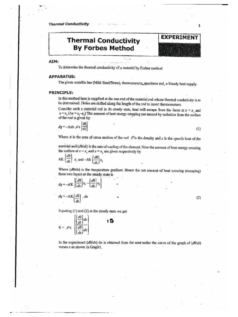 Forbes Method | PDF