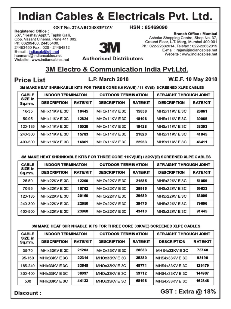 Cable Termination | PDF | Building Engineering | Equipment